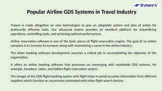 Airline GDS | Airline Inventory Management System | GDS System | PPTX