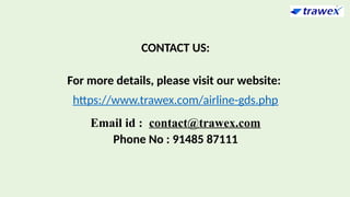 Airline GDS | Airline Inventory Management System | GDS System | PPTX