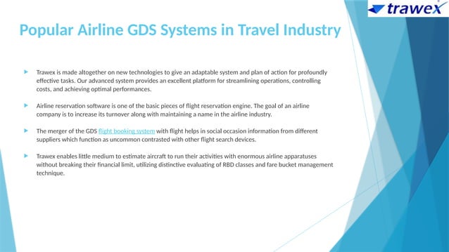Airline GDS Trawex Technologies .pptx