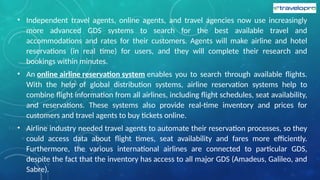Airline Global Distribution Systems, Amadeus GDS | PPTX | Air Travel | Travel Type