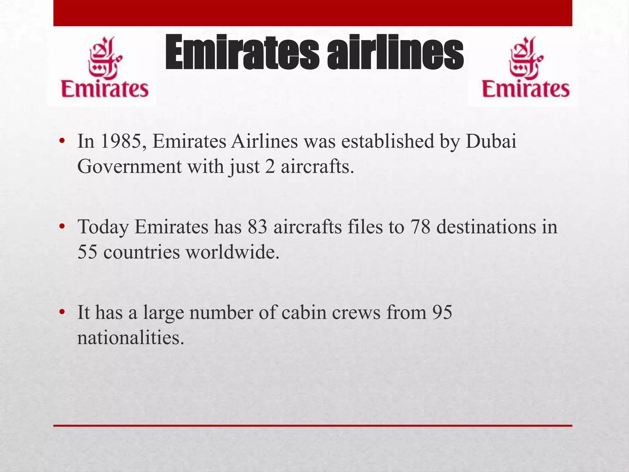 Airline industry Analysis | PPTX