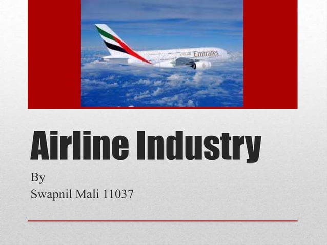 Airline industry Analysis | PPTX | Air Travel | Travel Type