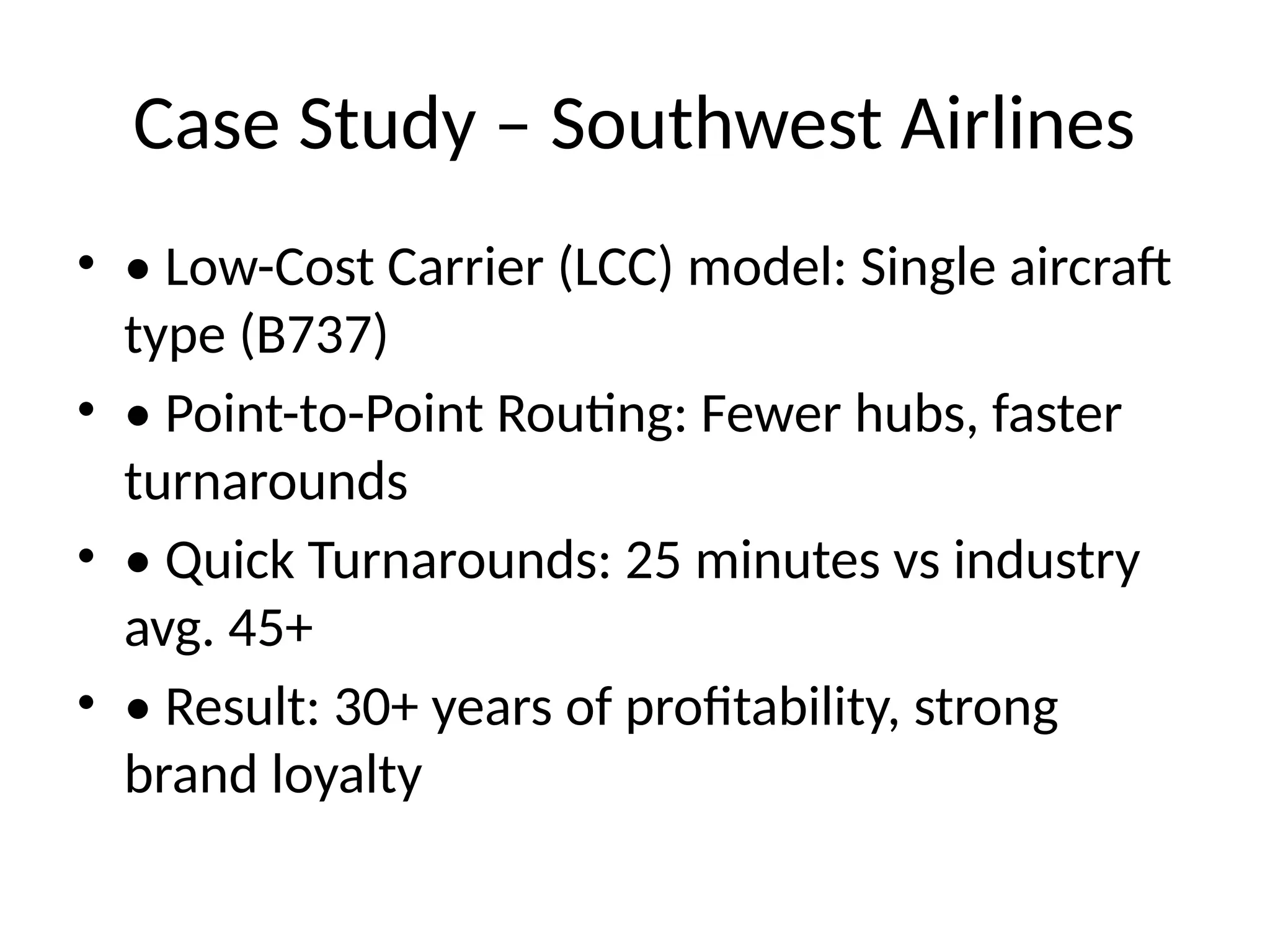 Airline Operations Management Power point | PPTX