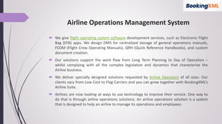Airline Operation Solutions | PPTX