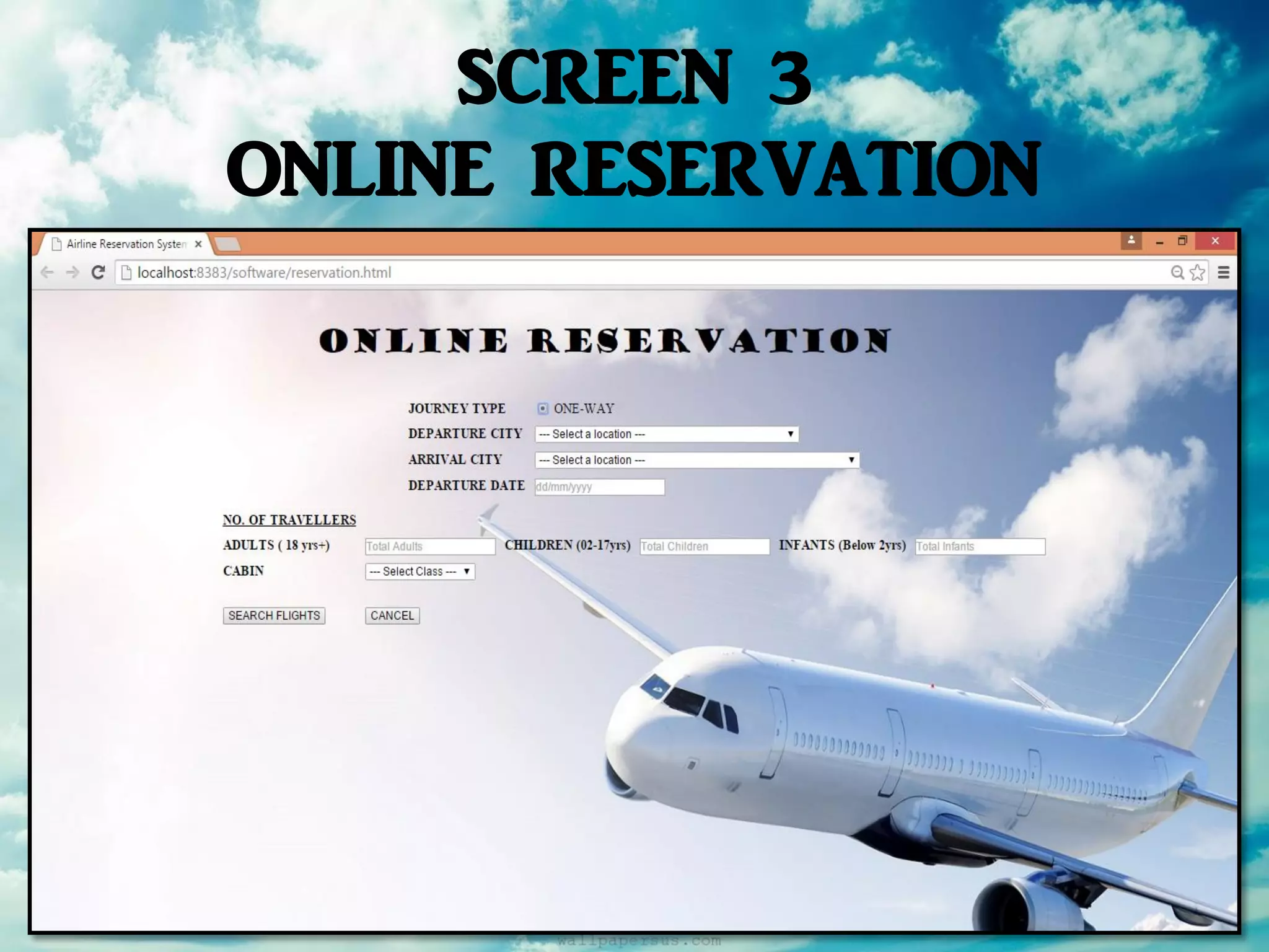 Airline Reservation System - Software Engineering | PDF