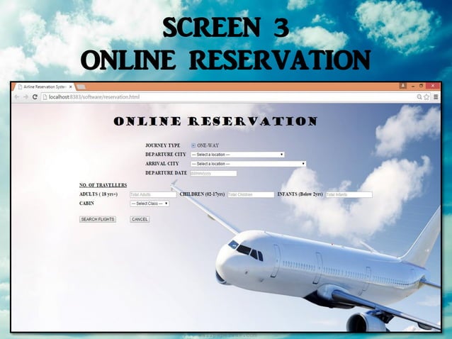 Airline Reservation System - Software Engineering | PDF