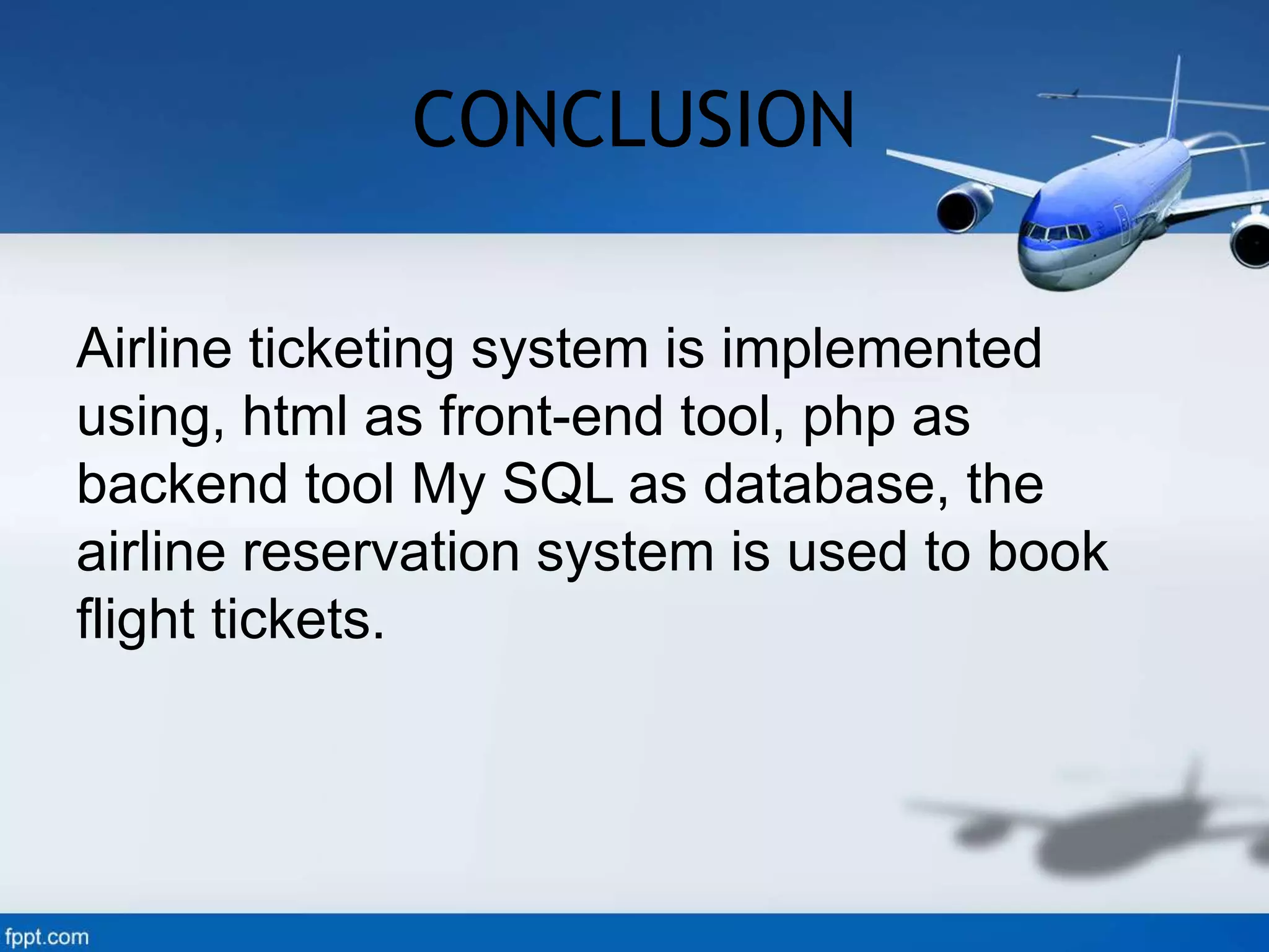 AIRLINE PRESENTATION.ppt