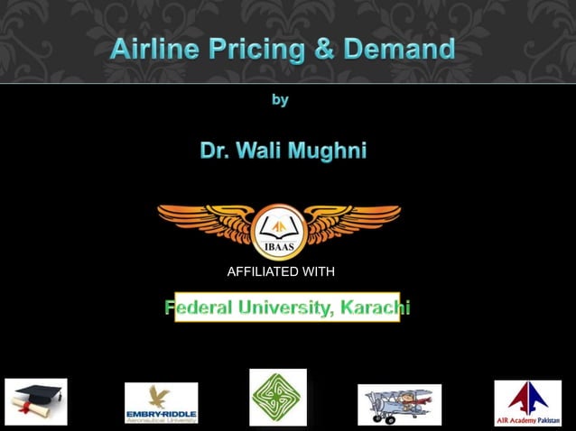 Airline pricing & demand | PPTX