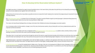 Airline Reservation Software | PPT