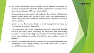 Airline Reservation System | PPT