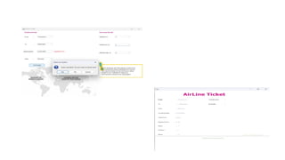 AIRLINE RESERVATION SYSTEM USING JAVA... | PPTX | Web Development | Internet