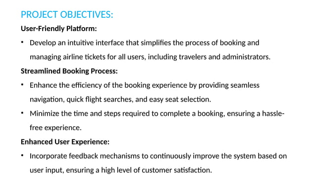 AIRLINE RESERVATION SYSTEM USING JAVA... | PPTX | Web Development ...