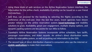 Airline Reservation System | Flight Booking Software | PPTX