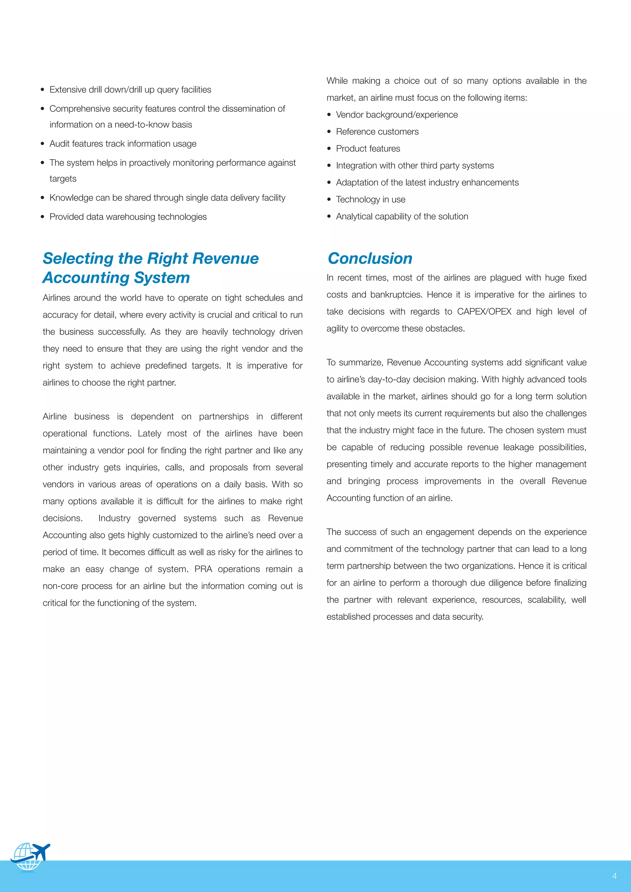 Airline Revenue Accounting - Whitepaper | PDF