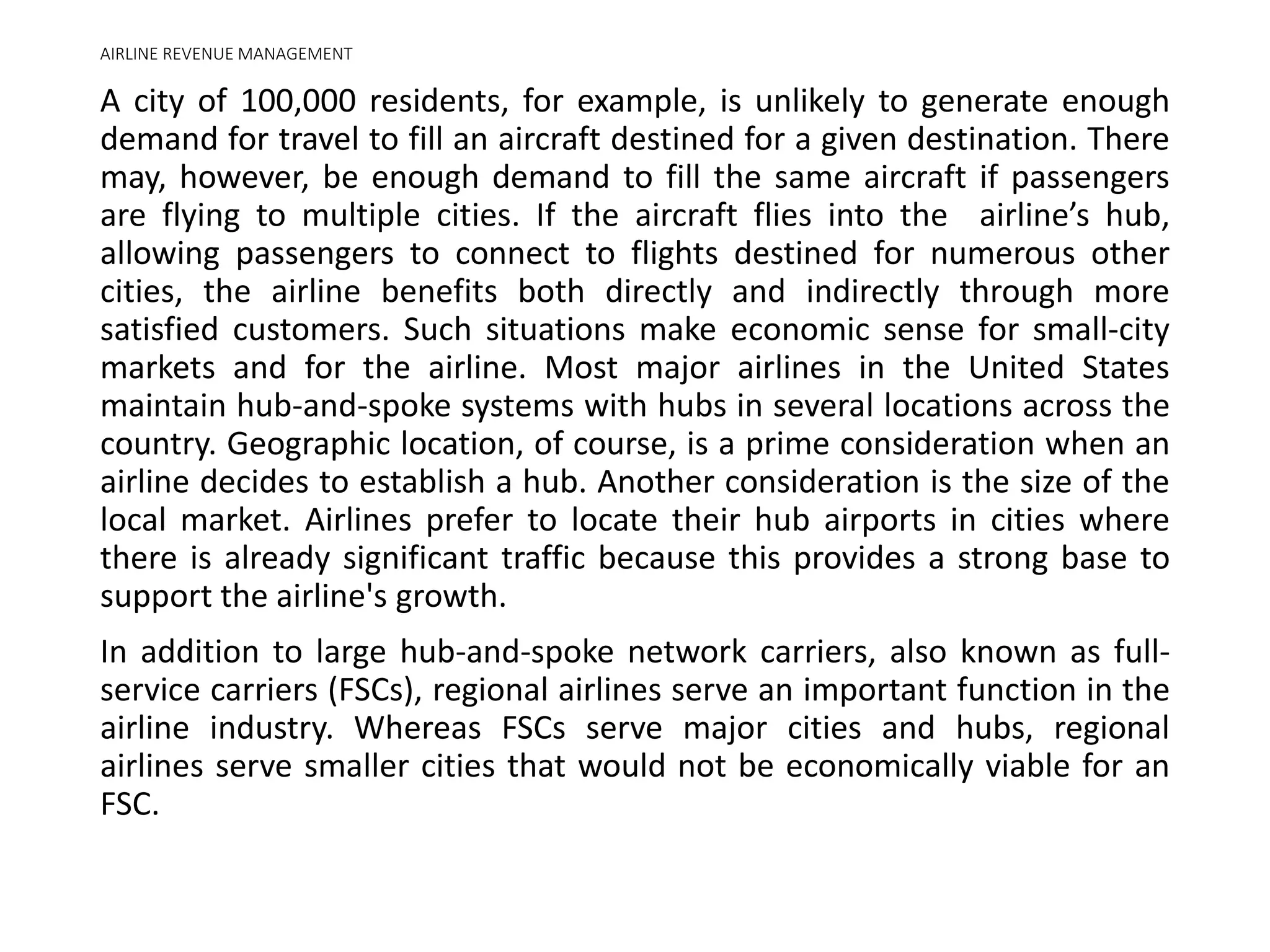 Airline Revenue Managemant | PPTX