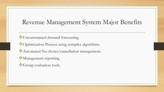 Airline revenue management | PPTX