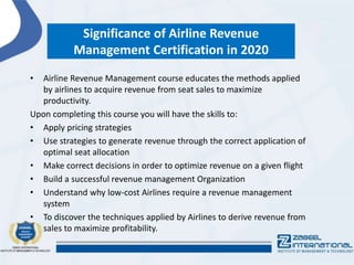 What is Airline revenue management?-Airline Revenue Management | PPT