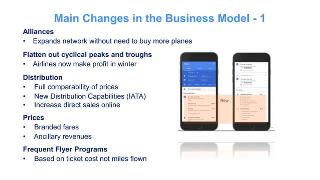 Business Model Change in the Airline Industry | PPTX