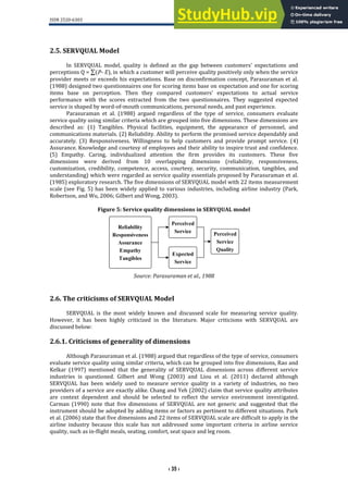 Airline Service Quality Evaluation A Review On Concepts And Models | PDF