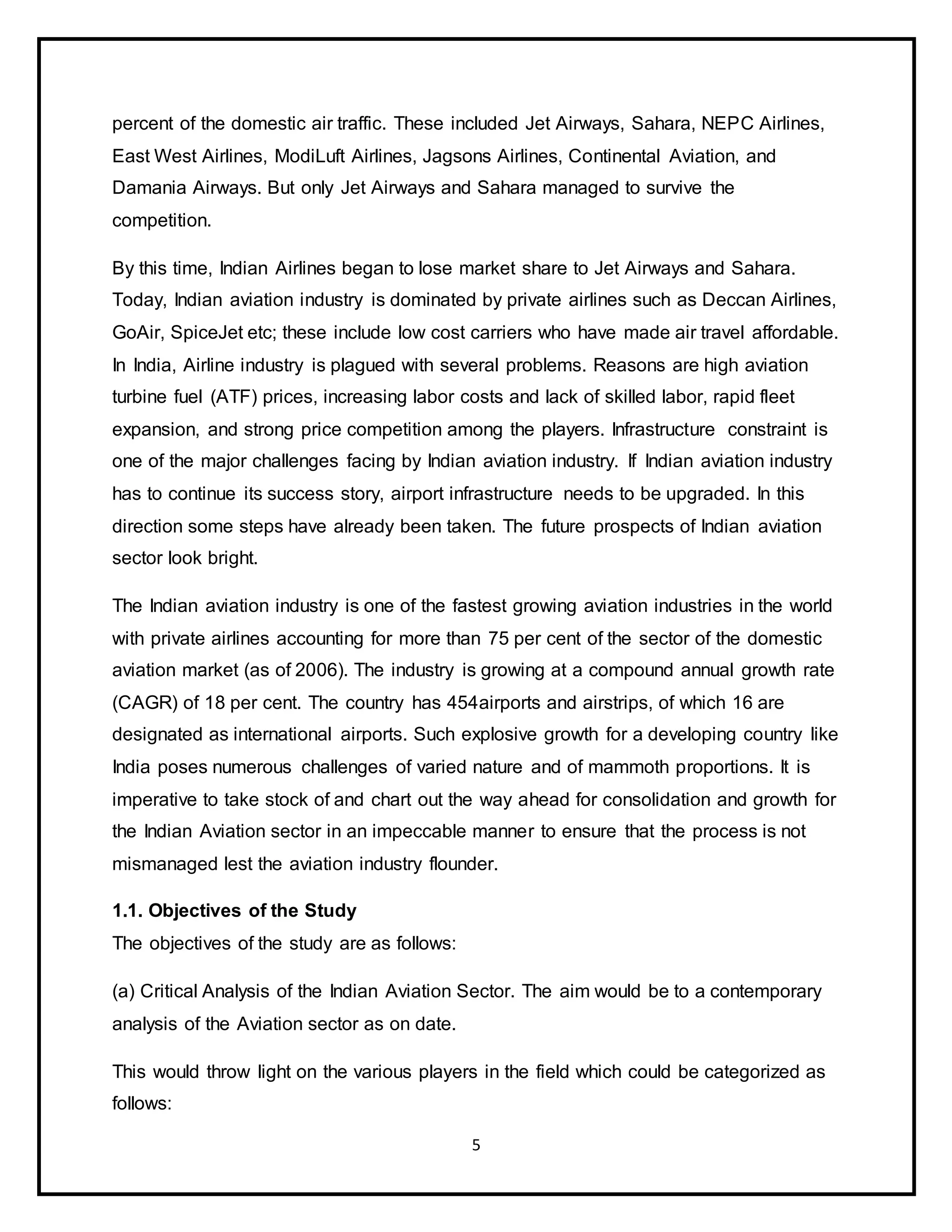 Airlines indian final | DOCX