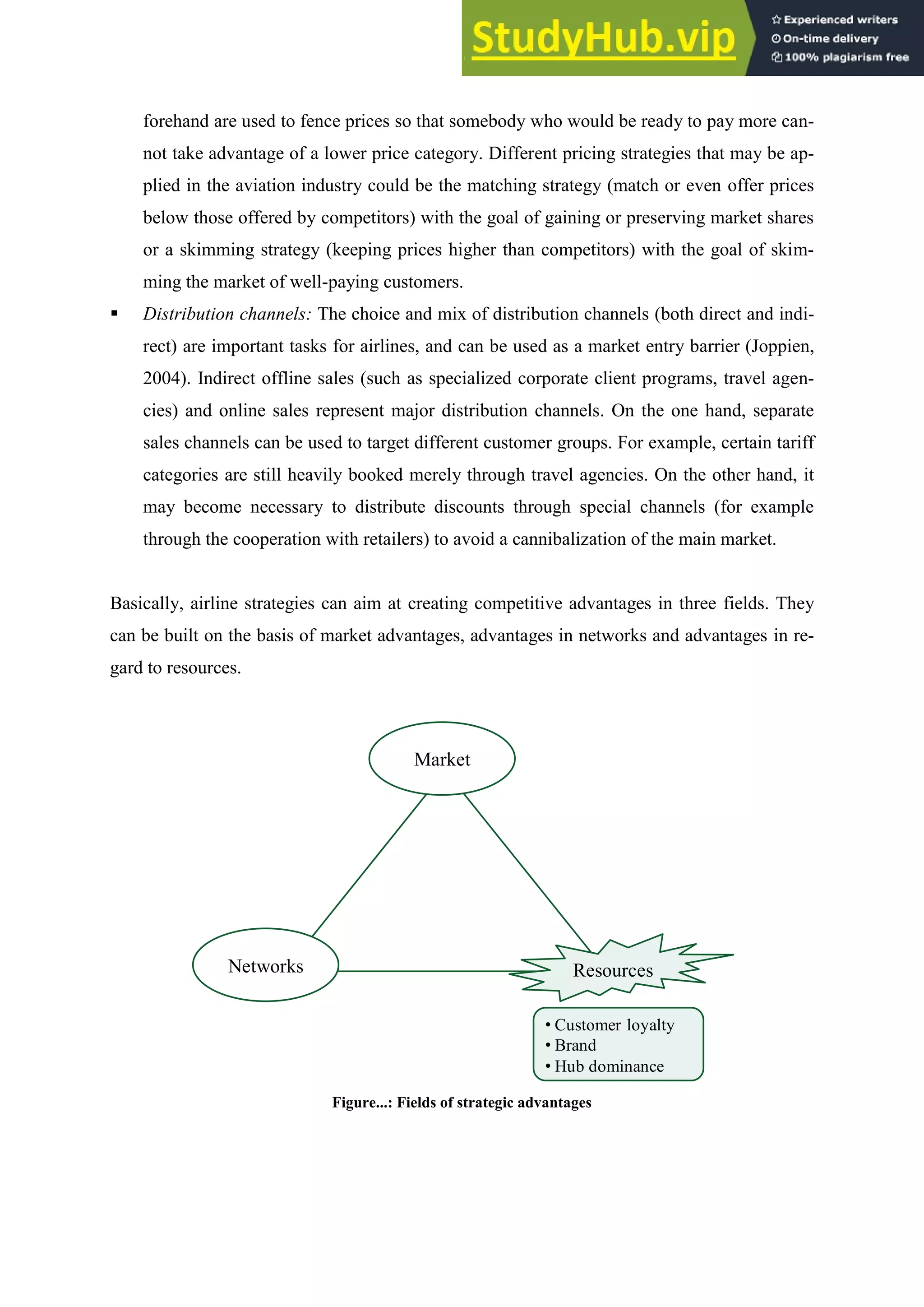 Airline Strategy From Network Management To Business Models | PDF