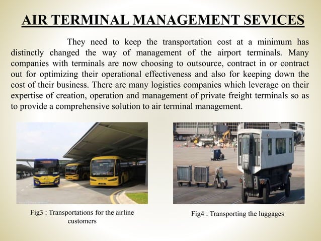 AIRLINE TERMINAL MANAGEMENT | PPTX