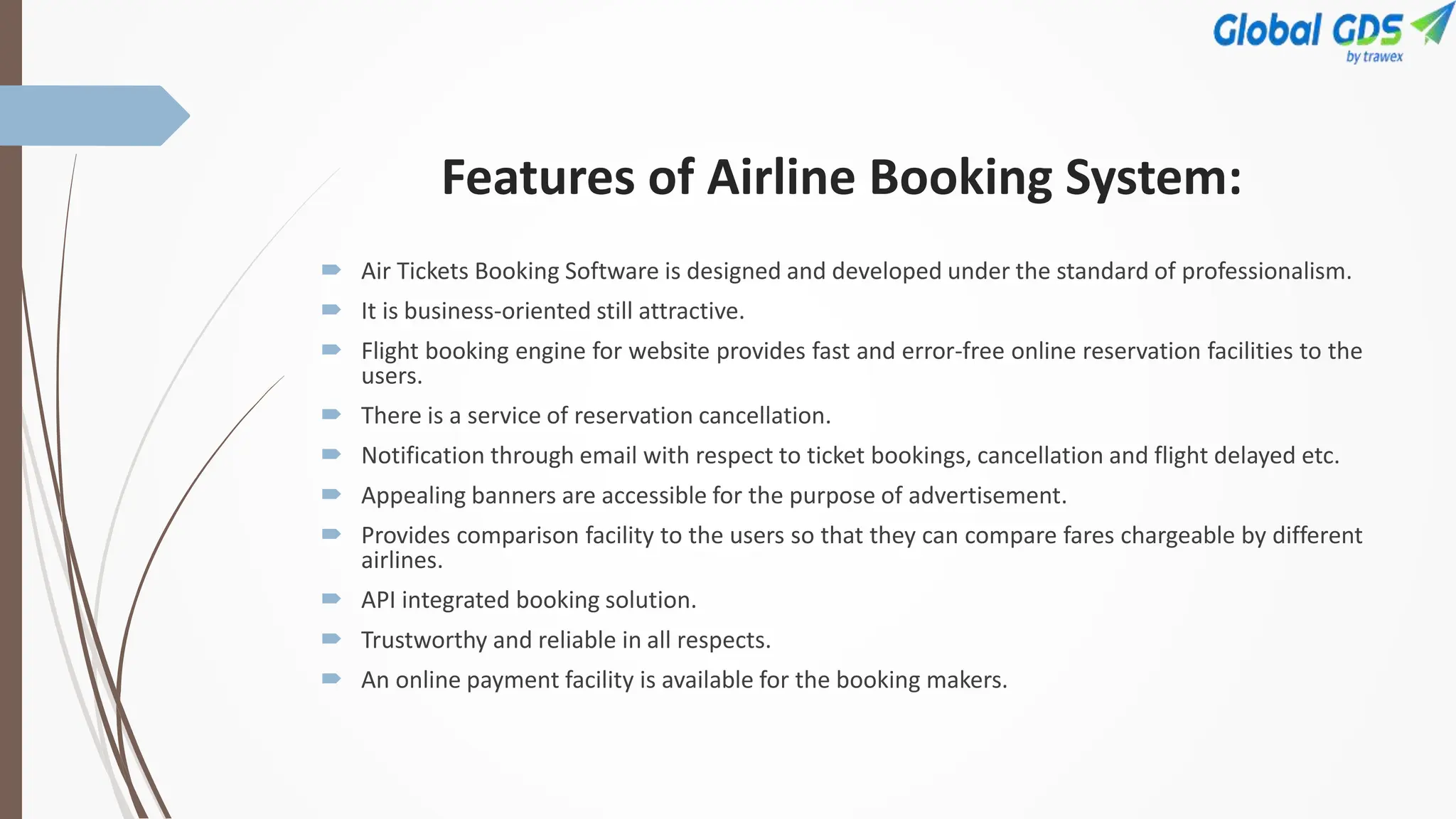 Airline Ticket Booking System, Airline Booking System | PPTX