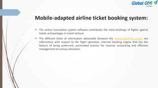 Airline Ticket Booking System, Airline Booking System | PPTX