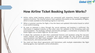 Airline Ticket Booking System, Airline Booking System | PPTX