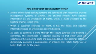 Airline Ticket Booking System , Airline Ticketing Software | PPTX