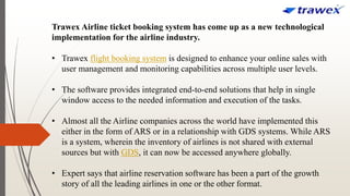 Airline Ticket Booking System Presentation | PPTX