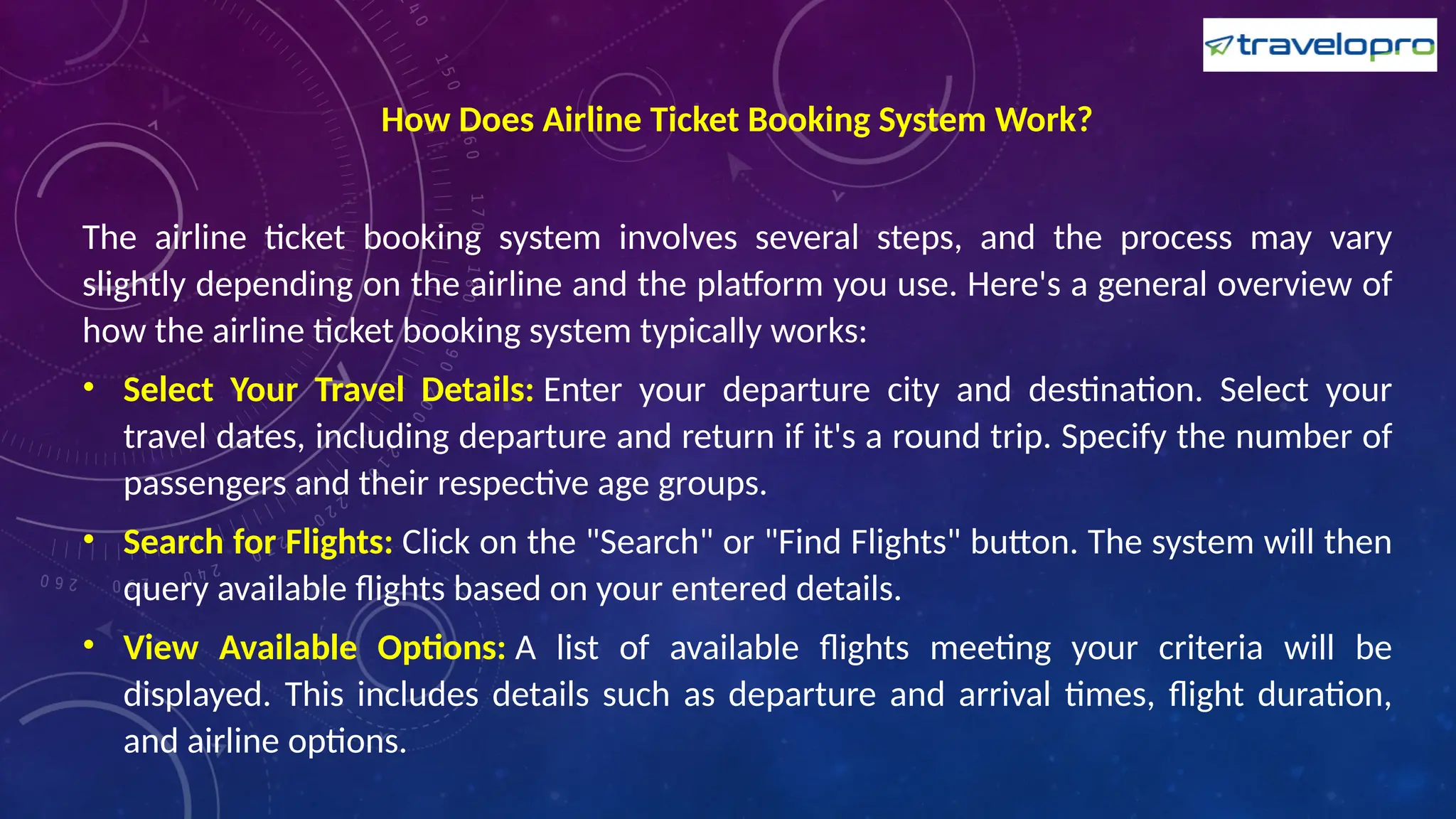 Airline Ticket Booking System, Flight Ticket Reservation System | PPTX