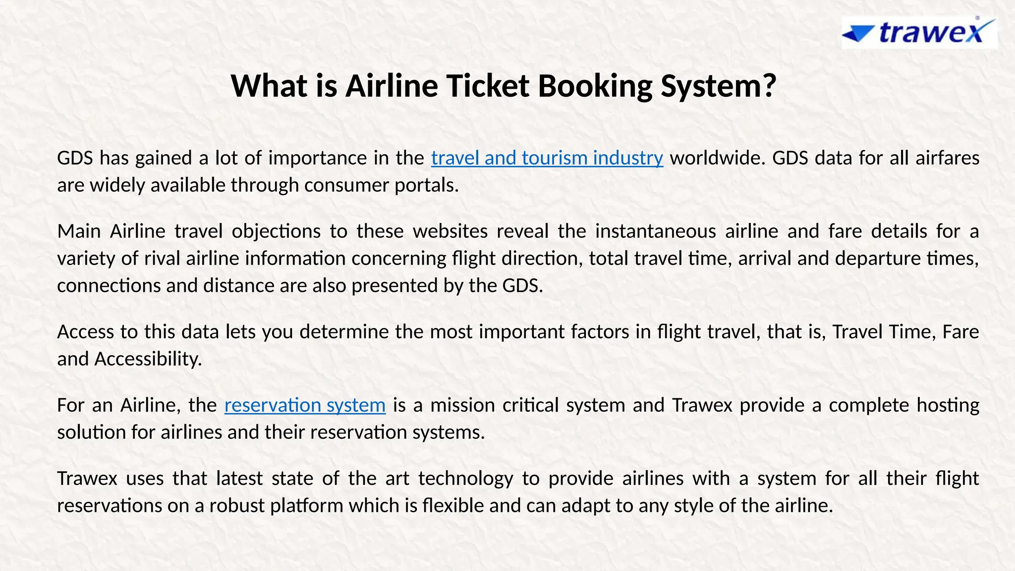 Airline Ticket Booking System | Airline Ticketing Software | PPTX
