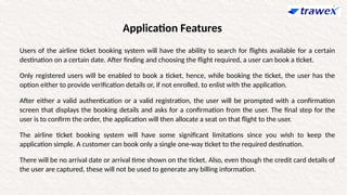 Airline Ticket Booking System | Airline Ticketing Software | PPTX