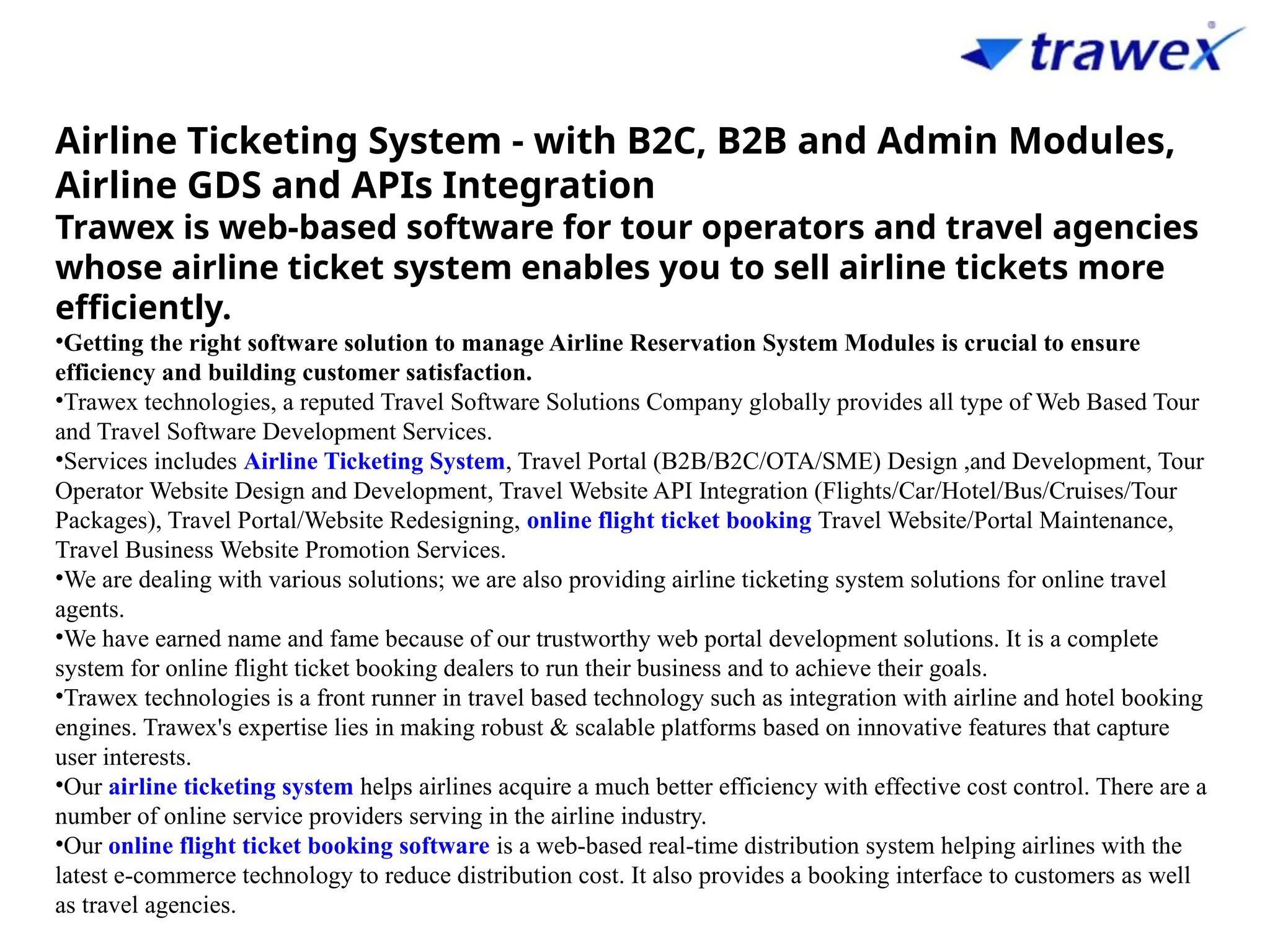 AIRLINE TICKETING SYSTEM AIRLINE RESERVATION SYSTEM | PPTX