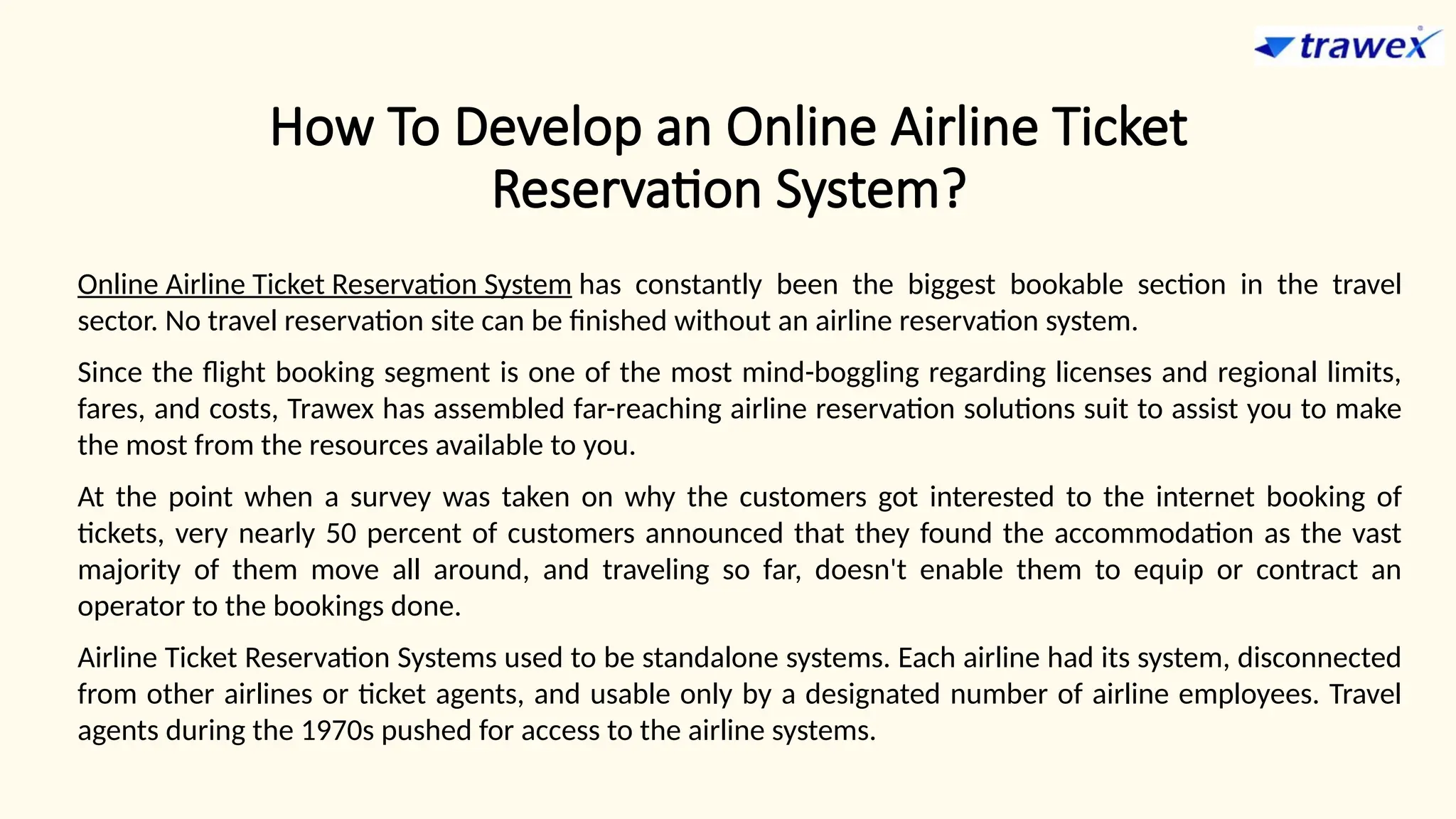 Airline Ticket Reservation System | Airline Reservation System | PPTX