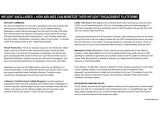 Ancillary Revenues: Monetizing Digital Platforms During The Inflight ...