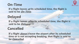 Airline vocabulary part 1 | PPTX