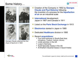 Air Liquide Overview 2011 | PPT