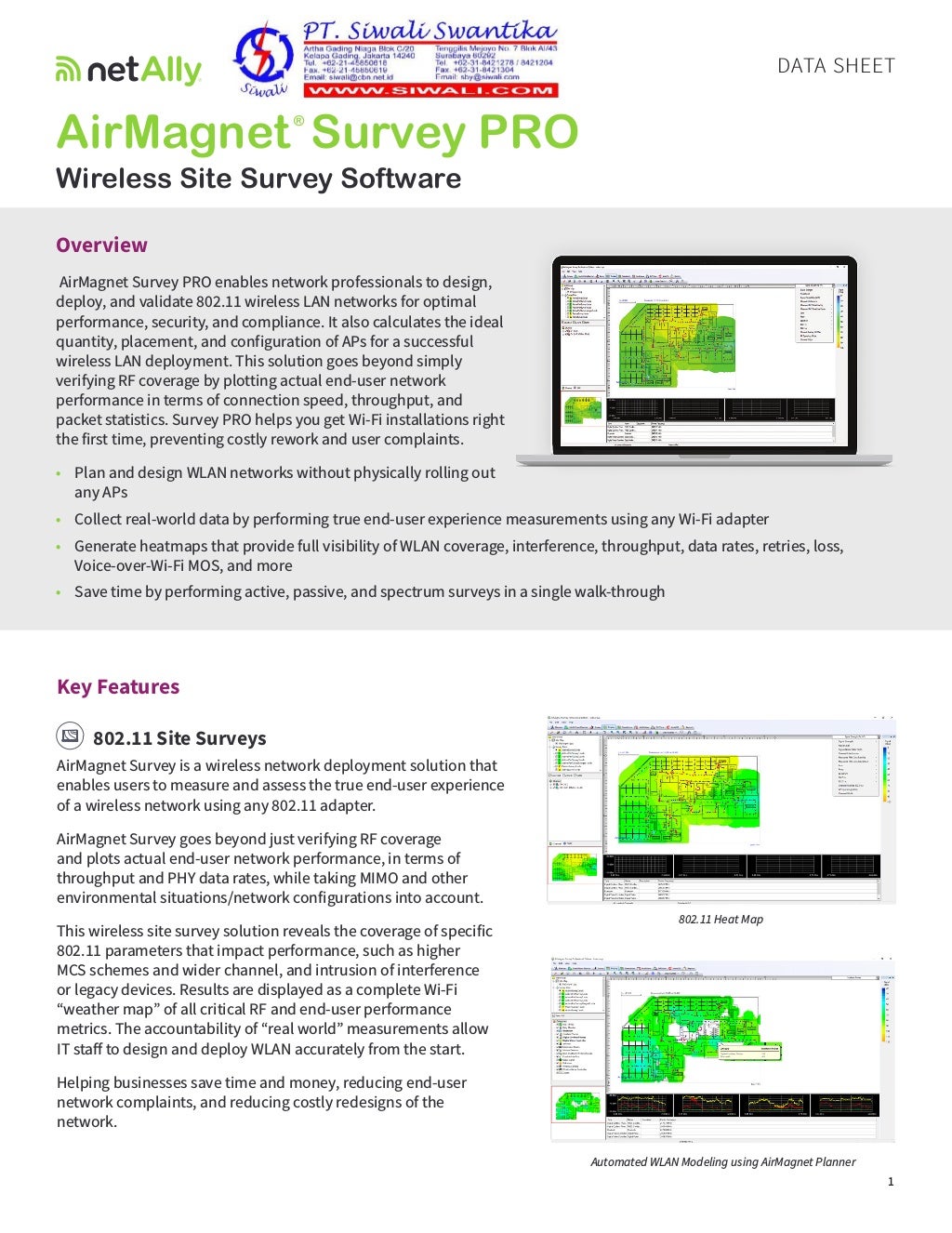 AirMagnet ® Survey PRO | PDF