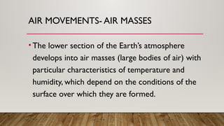 Air Masses powerpoint for CSEC Integrated Science. | PPTX