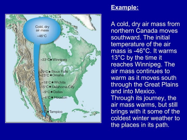 Air masses and fronts | PPT | Weather | Science