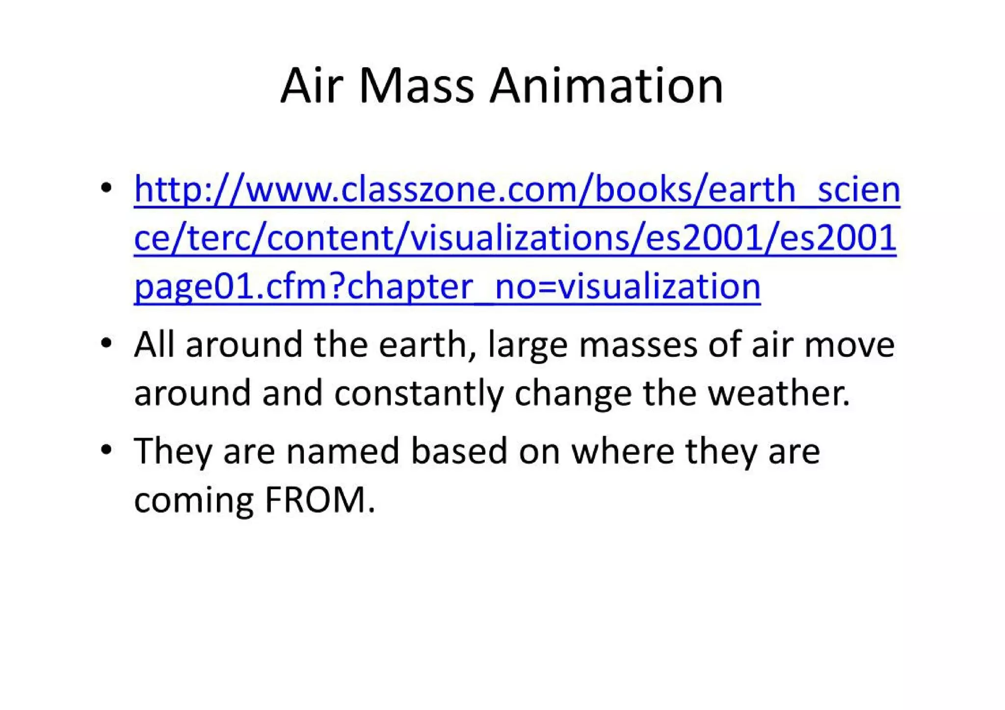 Air Masses And Fronts | PDF