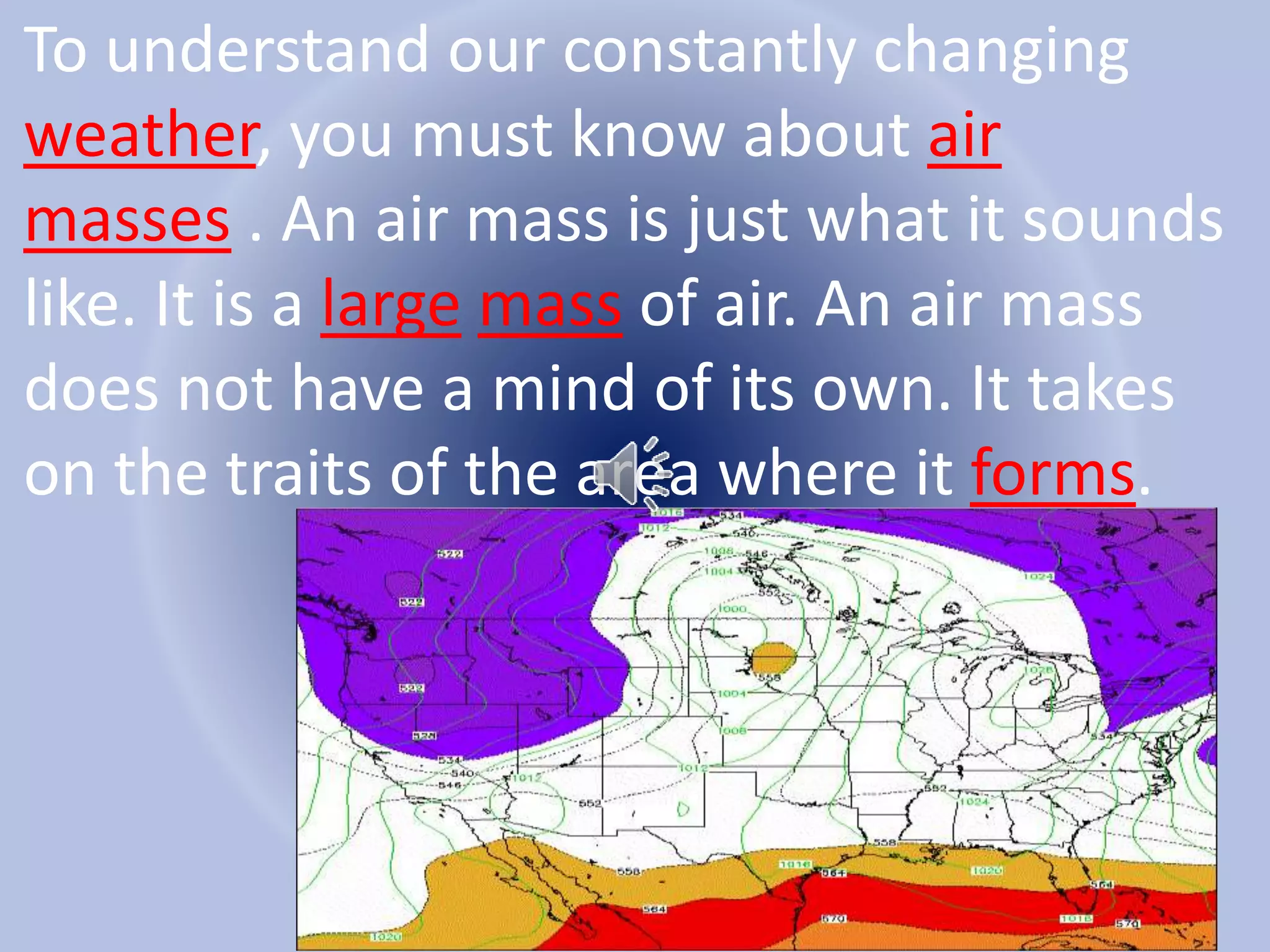 Air masses fronts | PPT