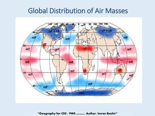 Air Masses & Fronts for pms and css in 2025 notes | PDF