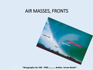 Air Masses & Fronts for pms and css in 2025 notes | PDF