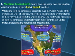 Notes - Air Masses, Fronts, Global Winds | PPT