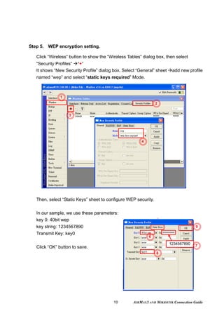 Air max5 and_mikrotik_router_board_connection_guide_revised | PDF ...