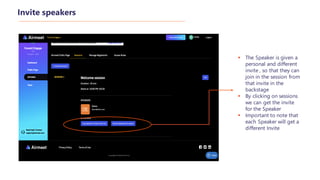 Airmeet Tutorial | PDF