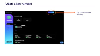 Airmeet Tutorial | PDF